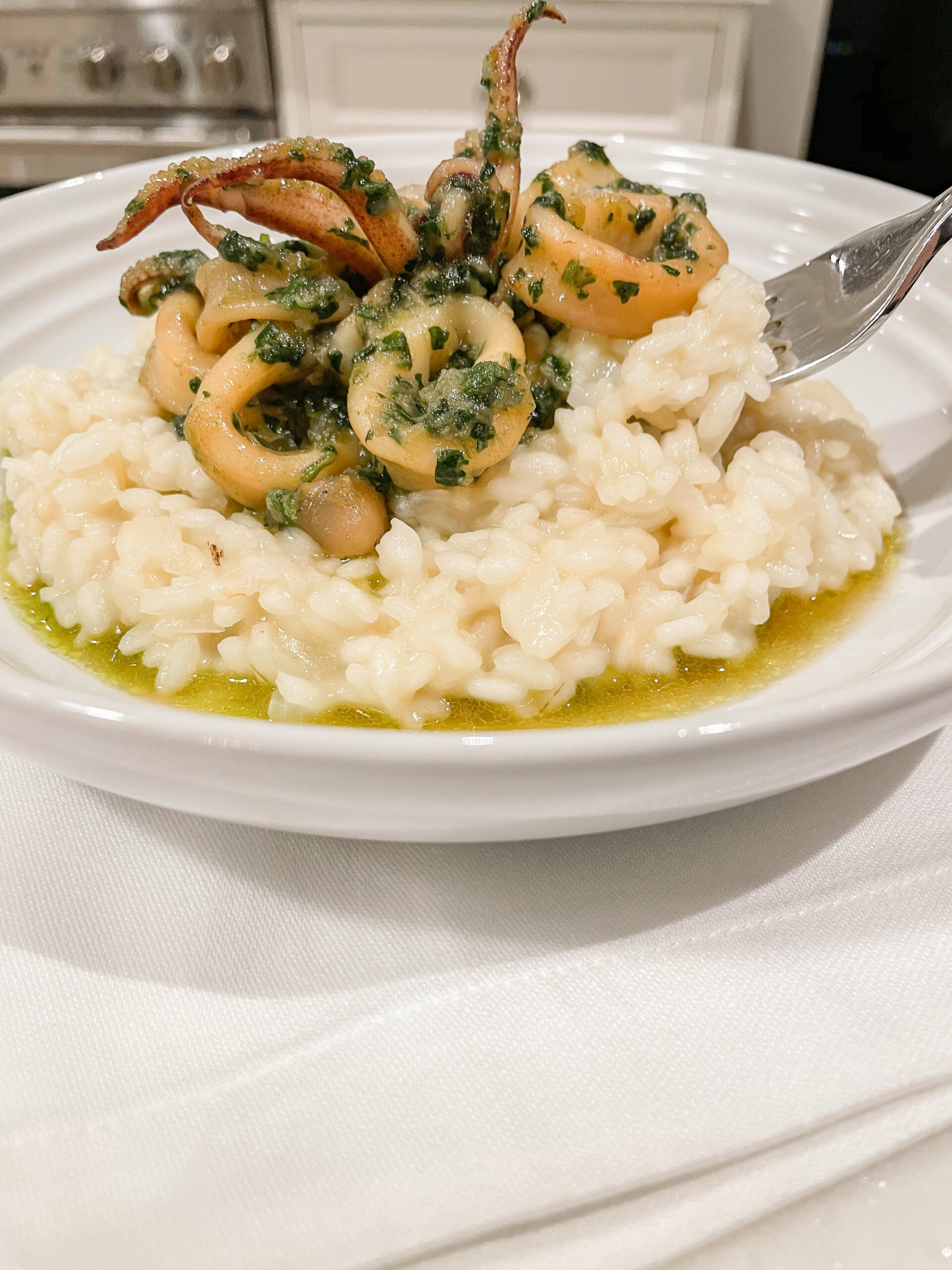 Calamari in Umido (Stewed Squid) — Home with Gabby