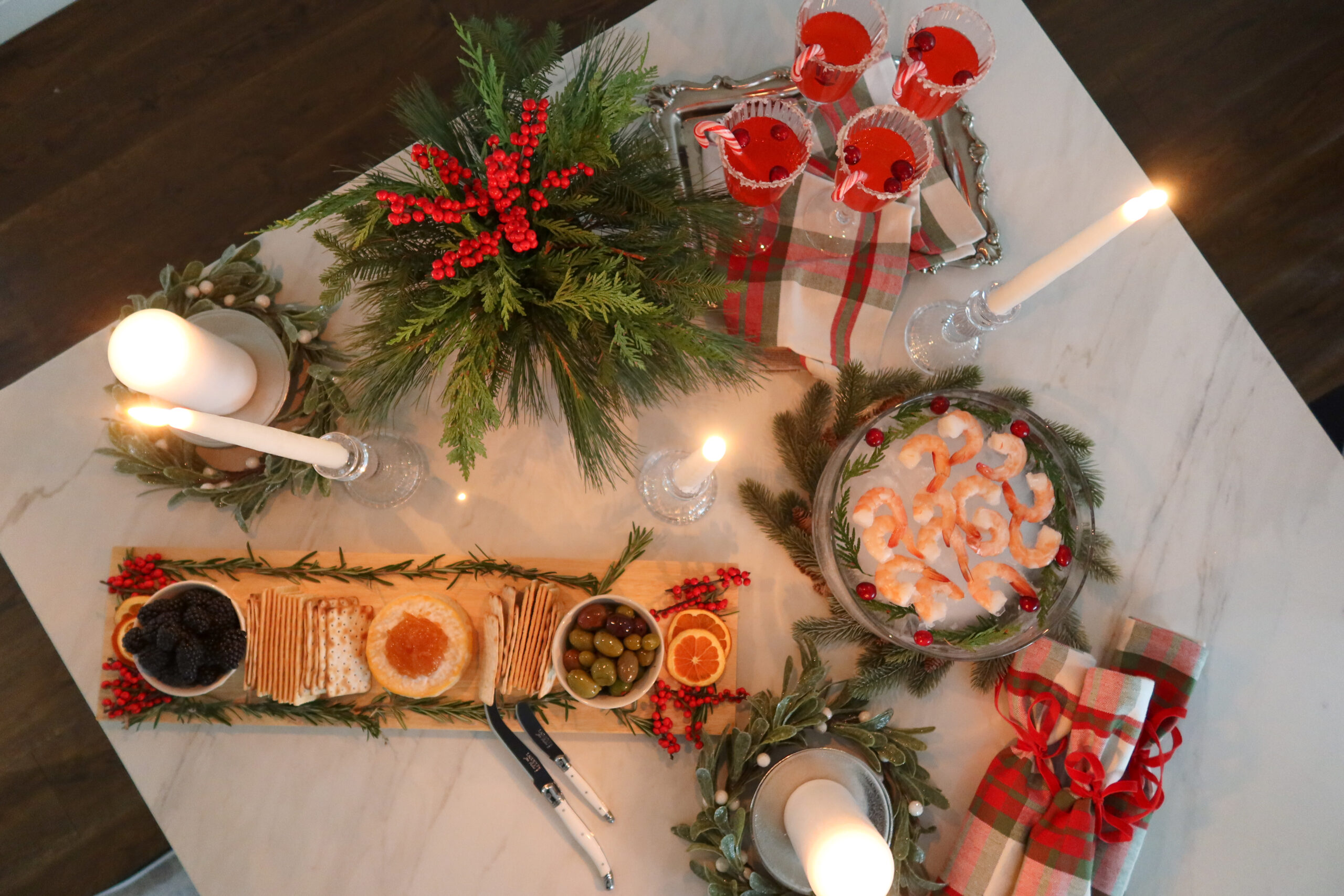 A Cozy Holiday Cocktail Party — Home with Gabby